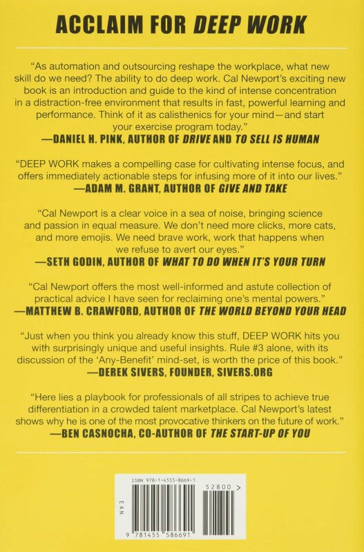 Deep Work by Cal Newport - bargainbooks.lk