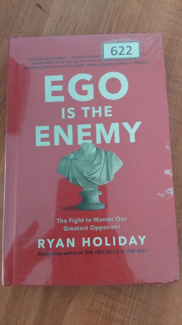 Ego Is the Enemy by Ryan Holiday-Hard Cover (622) - bargainbooks.lk